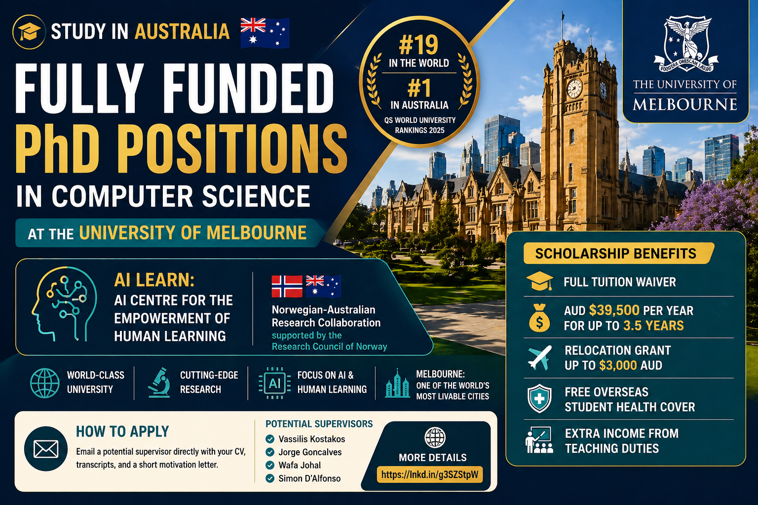 Fully Funded PhD Positions in Computer Science at the University of ...